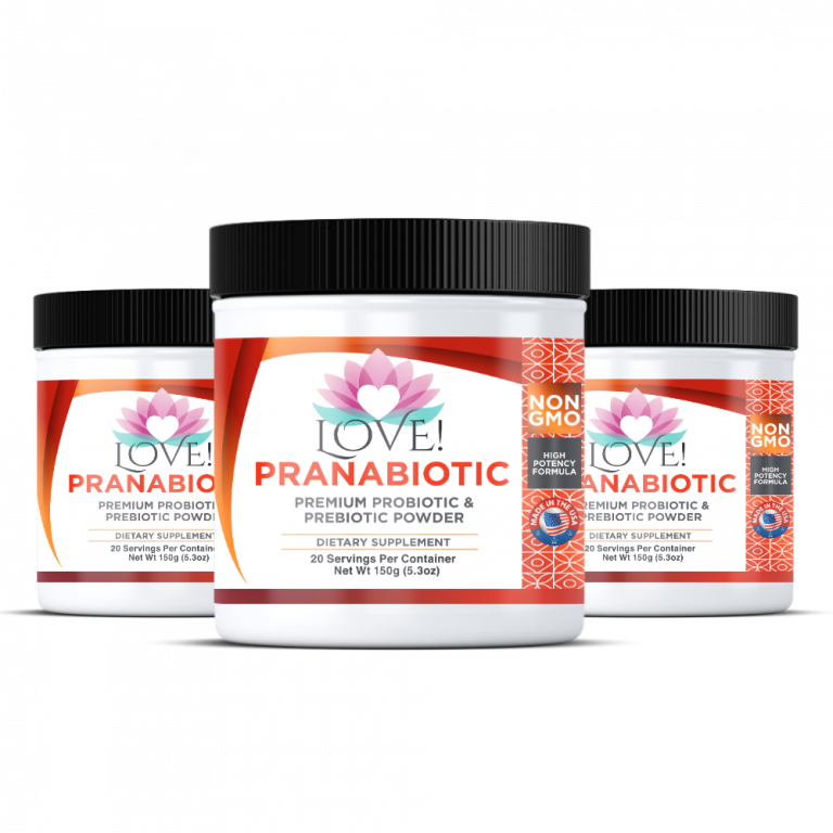 Love! Pranabiotic Vegan Probiotic Powder with Premium Prebiotics (50 ...